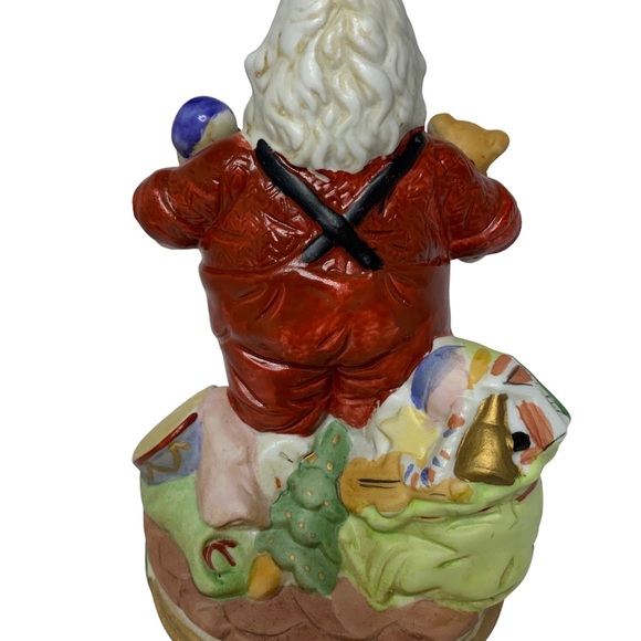 Santa Clause | Holiday | Vintage Santa Claus Wind Up Music Jingle Bells ...